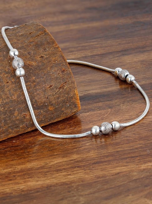 Giva silver anklets store