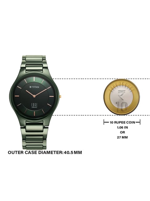 Buy Titan 1696QC06 Edge Analog Watch for Men at Best Price @ Tata CLiQ
