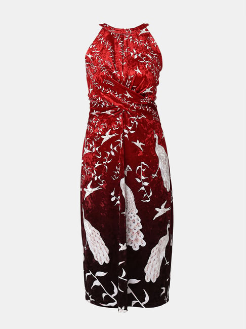 Women's Clothing Red & White Dresses for Western wear by Vero Moda