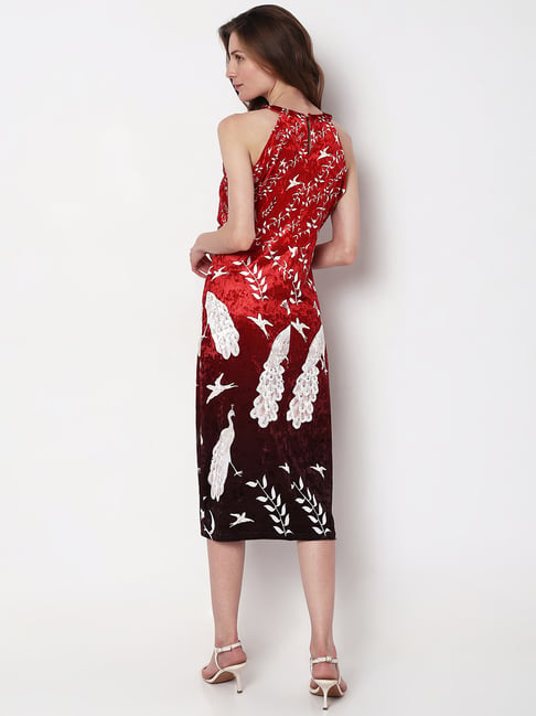 Women's Clothing Vero Moda Western wear Red & White Dresses