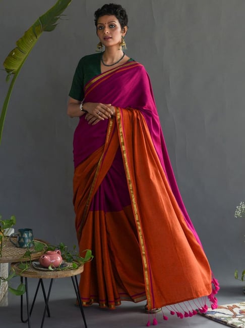Women's Clothing Suta Ethnic Wear Sarees and Lehenga Sets with Cotton ...