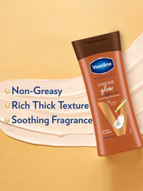 Vaseline Intensive Care Cocoa Glow Body Lotion - 200 ml