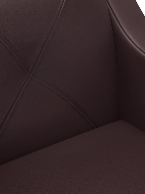 Buy Godrej Interio Monarch Maroon Pinewood Sofa at Best Price @ Tata CLiQ