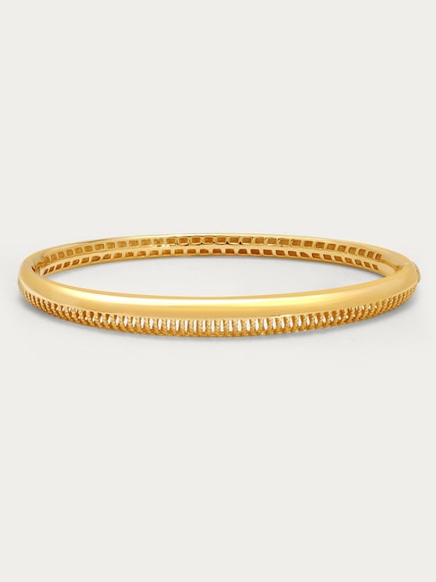 Buy Mia by Tanishq 18k Radiant Beginnings Yellow Gold Bangle Online At Best Price @ Tata CLiQ
