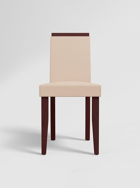 Buy Godrej Interio Rose Beige Wood Dining Chair (Set of 2) at Best ...