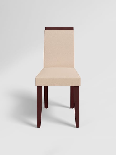 Buy Godrej Interio Rose Beige Wood Dining Chair (Set of 2) at Best ...