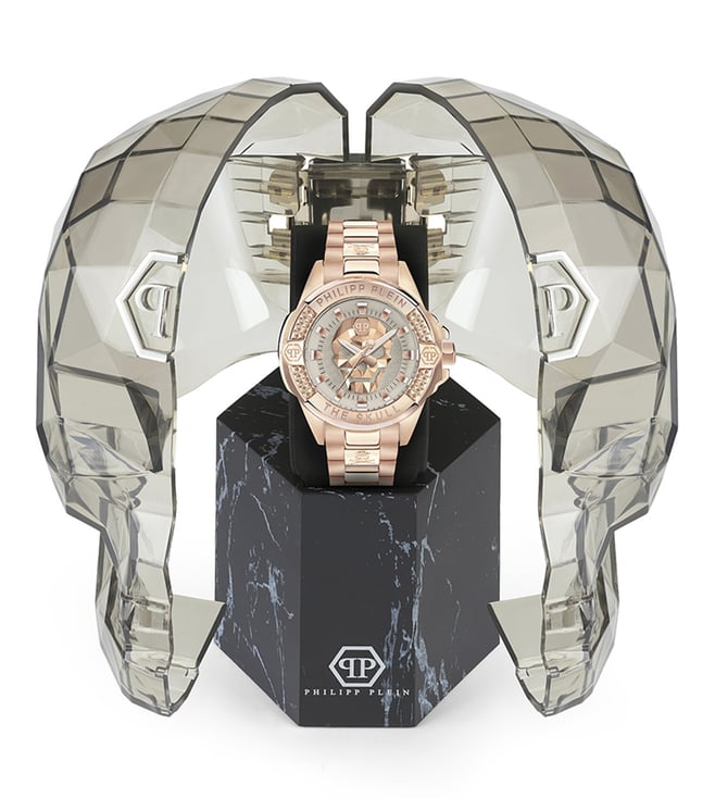 Buy PHILIPP PLEIN PWNAA1623 The Skull Analog Watch for Women Online ...