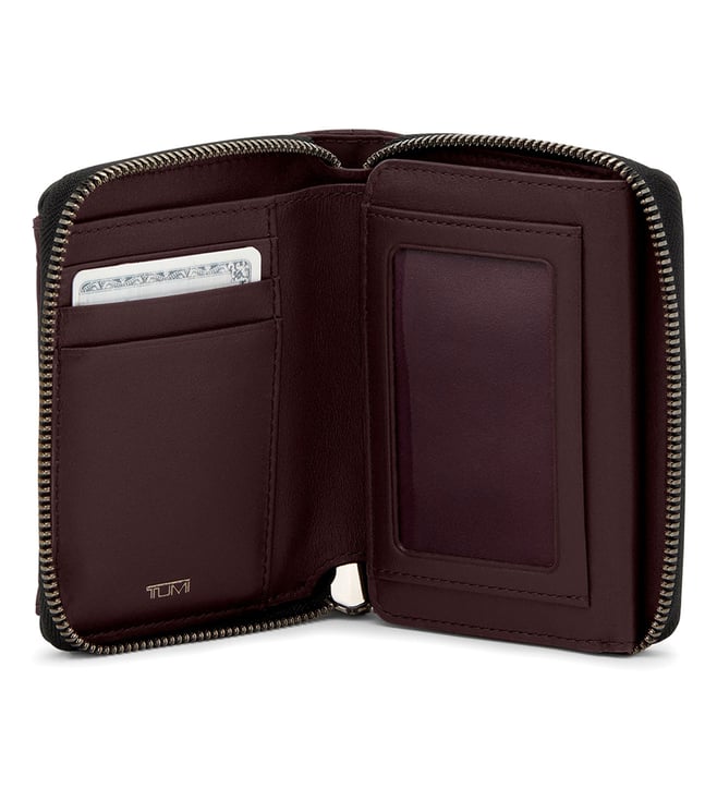 Buy Tumi Deep Plum Voyageur Medium Wallet for Women Online @ Tata CLiQ ...