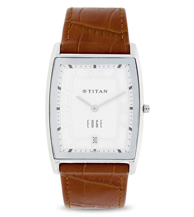 Buy Titan NK1684SL01 Edge Analog Watch for Men Online @ Tata CLiQ Luxury