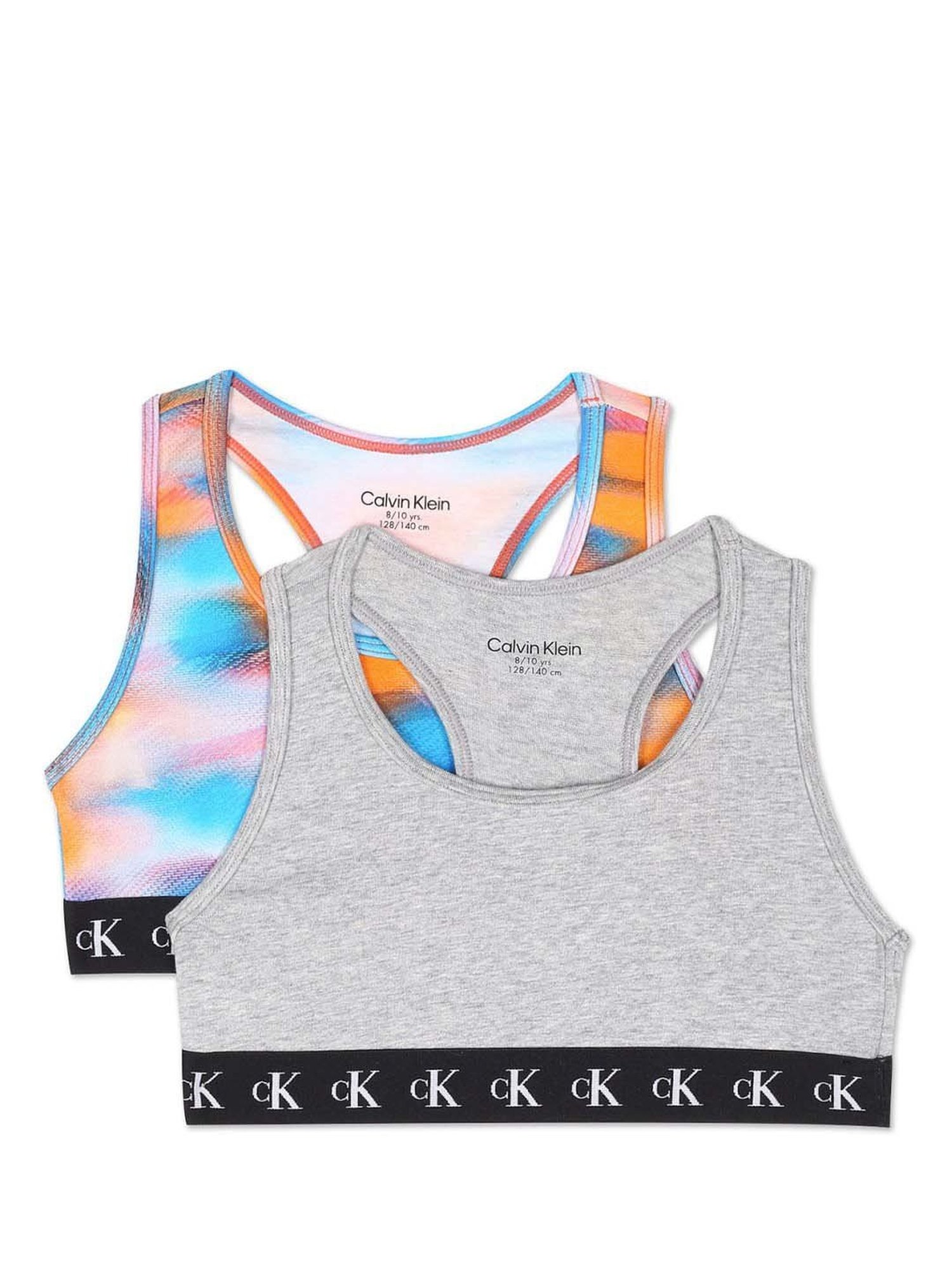 Buy Calvin Klein Kids Multi Cotton Logo Bra for Girls Clothing Online Tata CLiQ