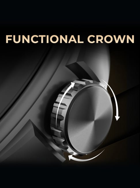 Buy beatXP Sigma Bluetooth Calling Smartwatch (Electric Black) Online ...