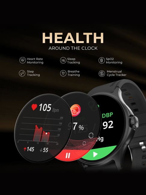 Buy beatXP Sigma Bluetooth Calling Smartwatch (Electric Black) Online ...