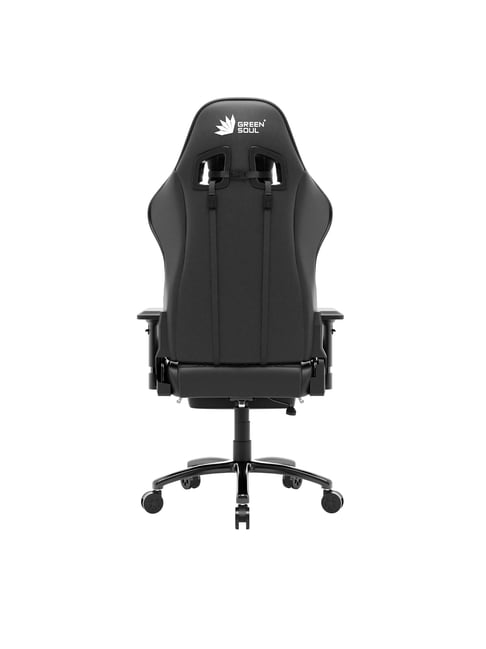 Green Soul Ghost Black Leather High Back Gaming Chair