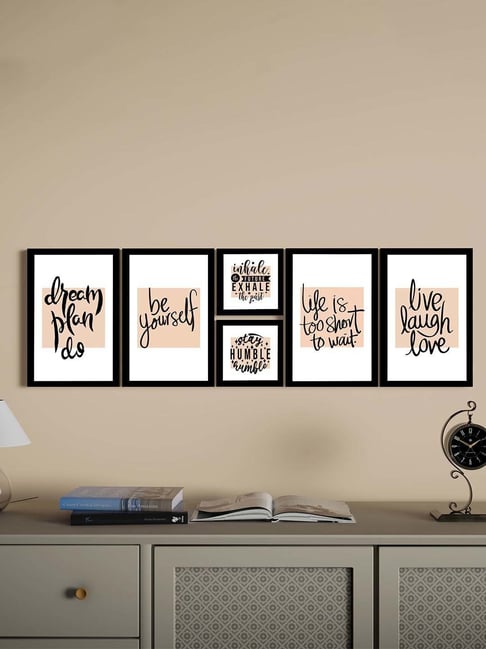 Short Wall Quotes JC Design 'Life Is Too Short To Spend The Time With