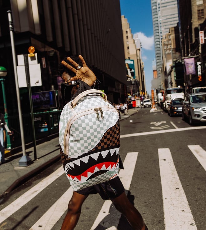 Buy Sprayground Multicolor Limited Edition Tearaway Medium Backpack ...