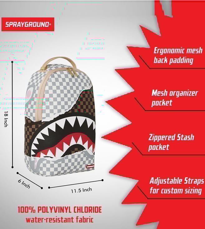 Buy Sprayground Multicolor Limited Edition Tearaway Medium Backpack ...
