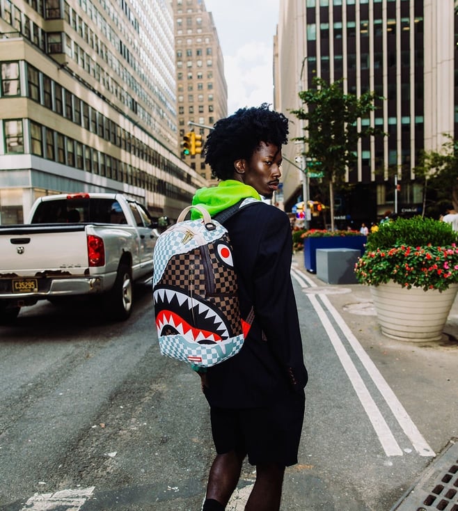 Buy Sprayground Multicolor Limited Edition Tearaway Medium Backpack ...