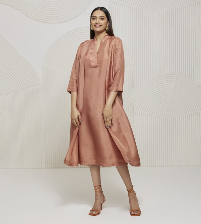 Buy Paneled Dress With Shurg for Women Online @ Tata CLiQ Luxury