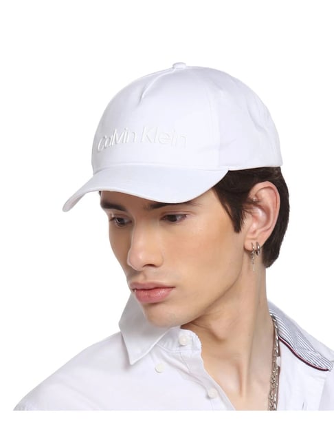 White calvin klein hat store