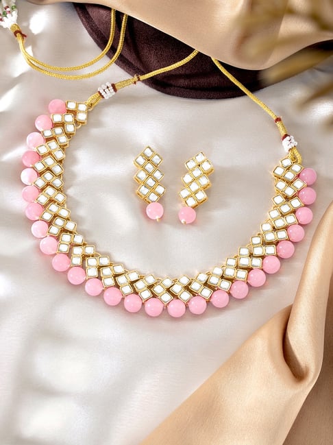 Fancy choker necklace set store