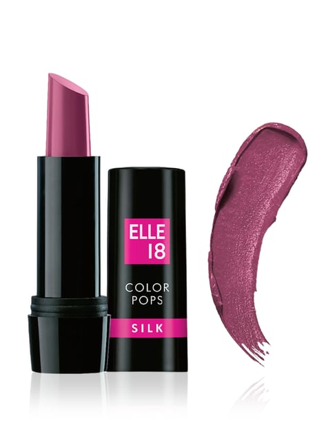Buy Elle 18 Color Pops Silk Lipstick W52 4.3 gm at Best Price Tata CLiQ