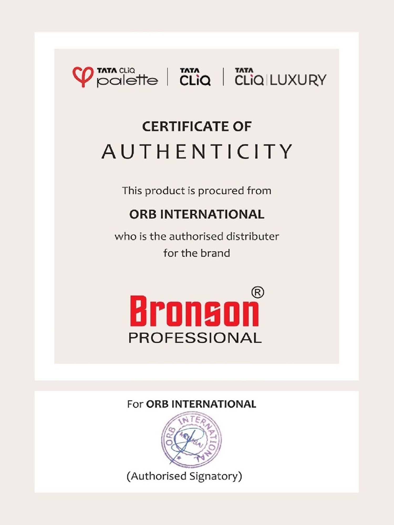 Bronson Professional Comb Set - Pack of 10