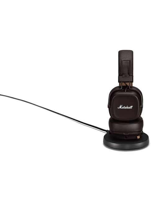Buy Marshall Major IV Wireless Bluetooth On Ear Headphone (Brown ...