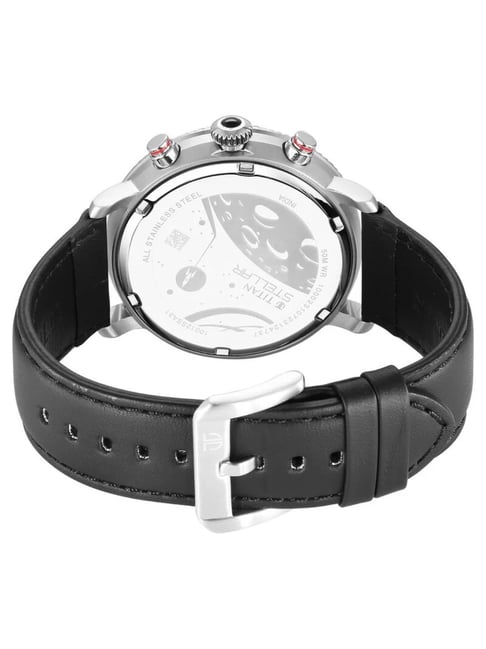 Buy Titan 10012SL01 Stellar Chronograph Watch for Men at Best Price ...