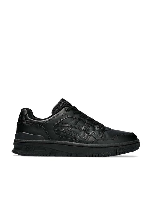 Asics black shoes new arrivals