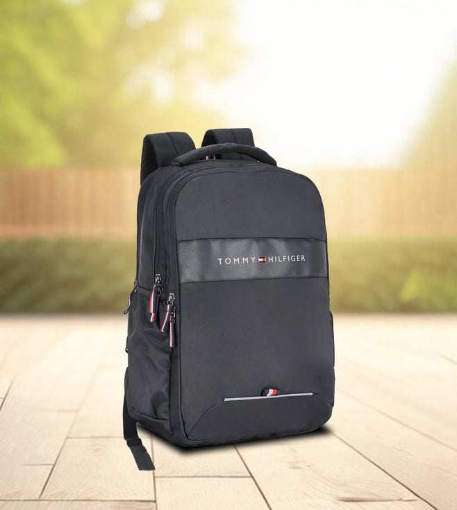 Buy Tommy Hilfiger Black Joshua Medium Backpack Online @ Tata CLiQ Luxury