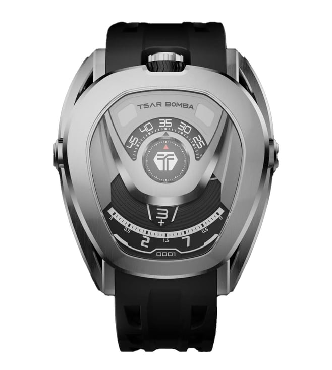 Buy Tsar Bomba TB8213A-02 Automatic Watch with Luminous Dial for Men ...
