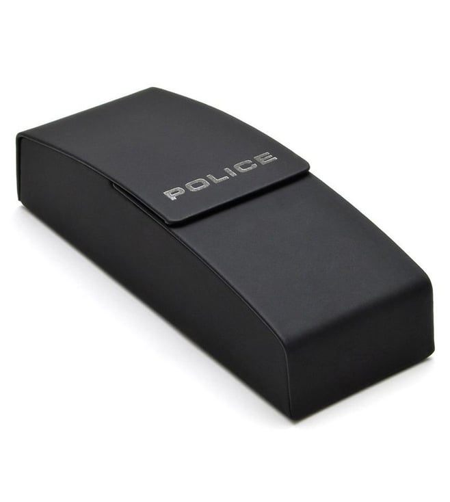 Police VPL985K51703FR Black Rectangular Eye Frames For Men