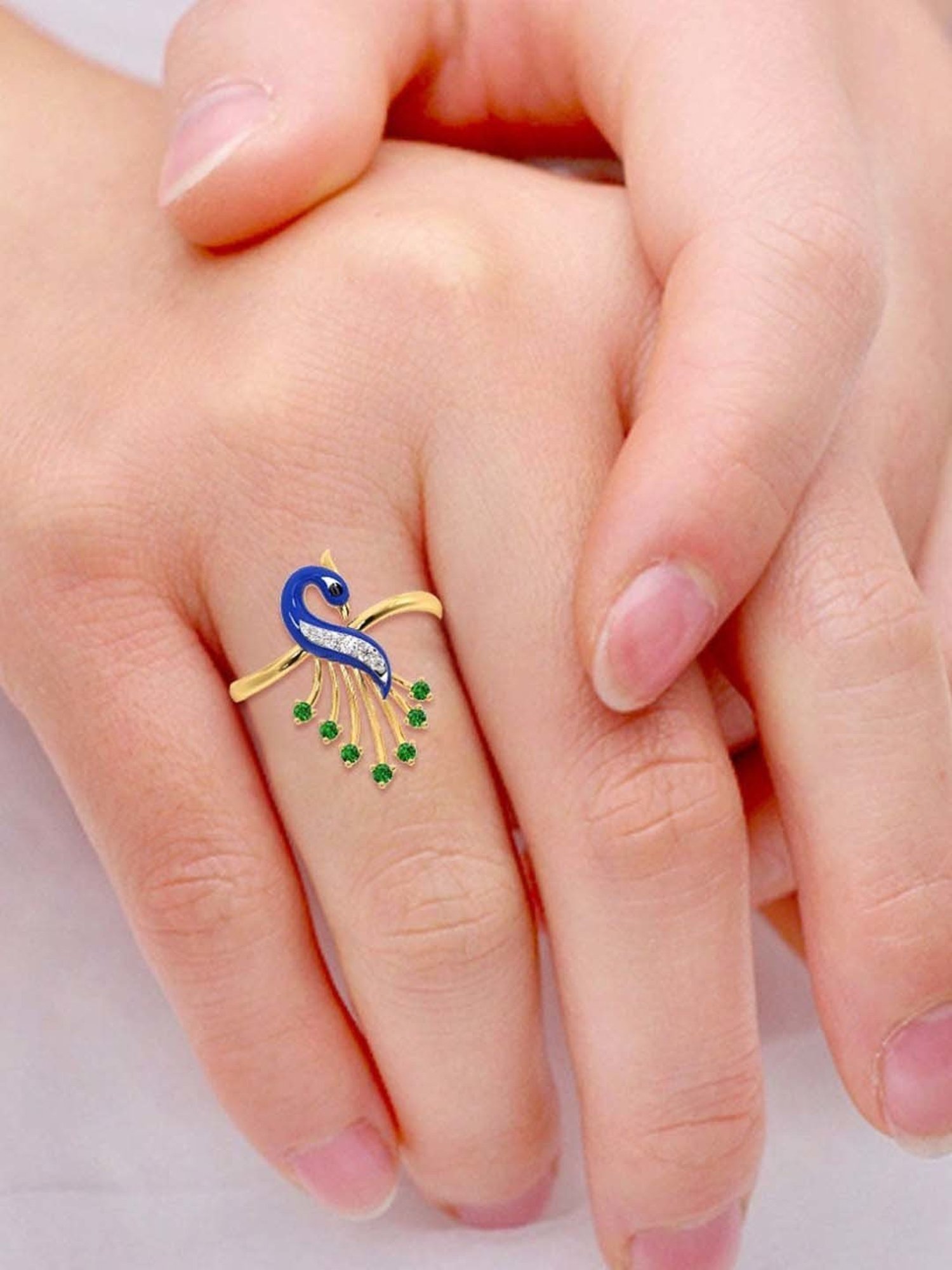 Buy Candere by Kalyan Jewellers 18k Diamond Ring Online At Best Price Tata CLiQ