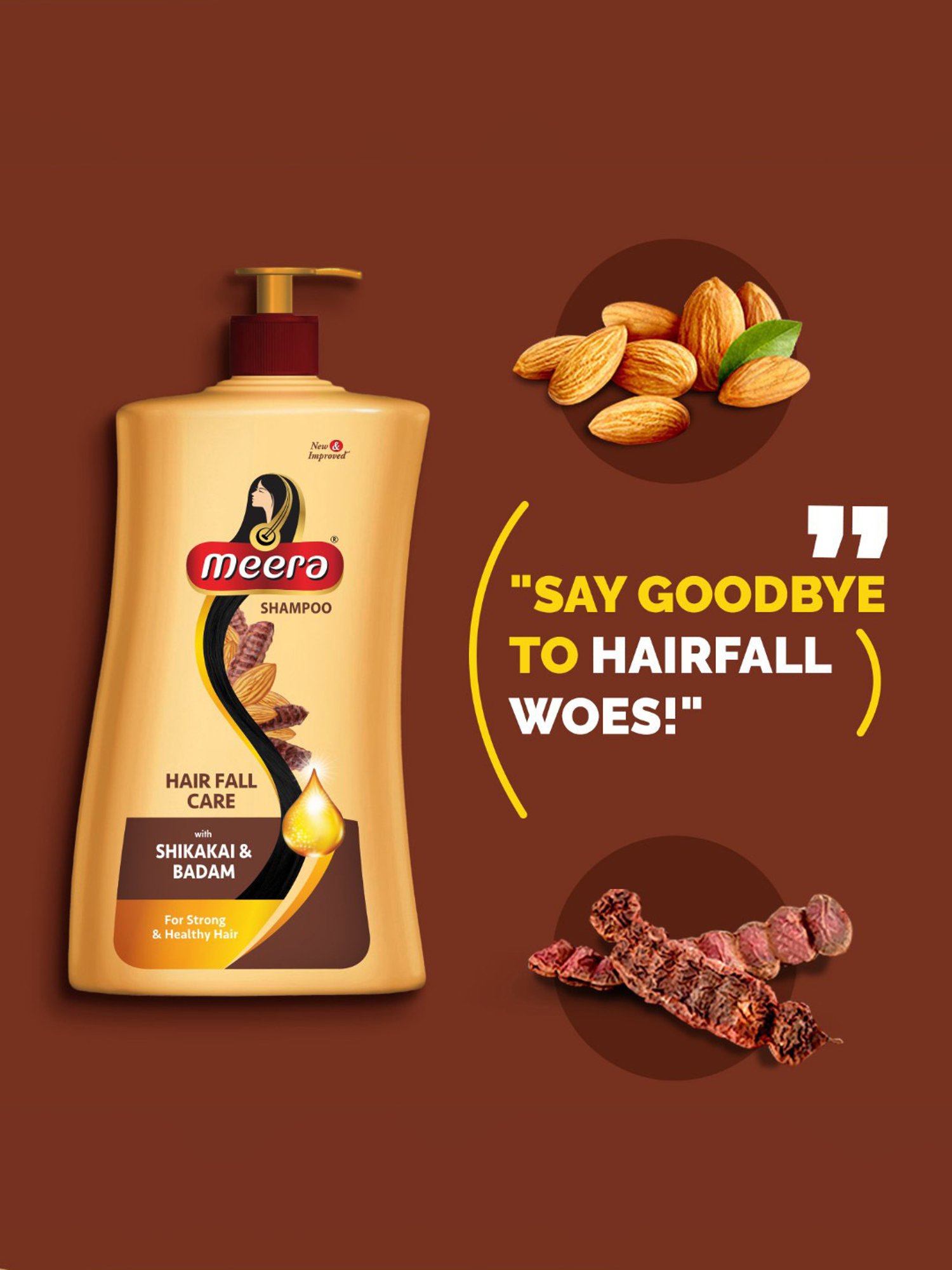 Buy Meera Hair Fall Care Shampoo 1000 ml for Online Tata CLiQ