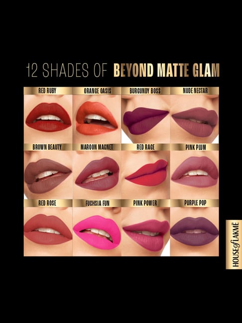 Buy Lakme Absolute Beyond Matte Lipstick Burgundy Boss 3.4 gm at Best Price Tata CLiQ