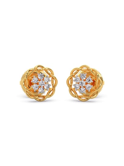 Candere diamond earrings store