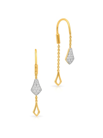 Malabar gold sui dhaga earrings store