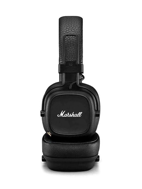 Marshall Major IV Wireless Bluetooth On Ear Headphone with Mic (Black)