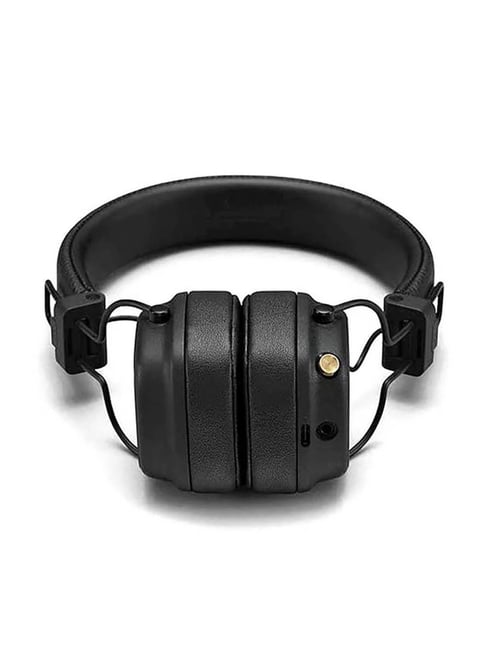 Marshall Major IV Wireless Bluetooth On Ear Headphone with Mic (Black)