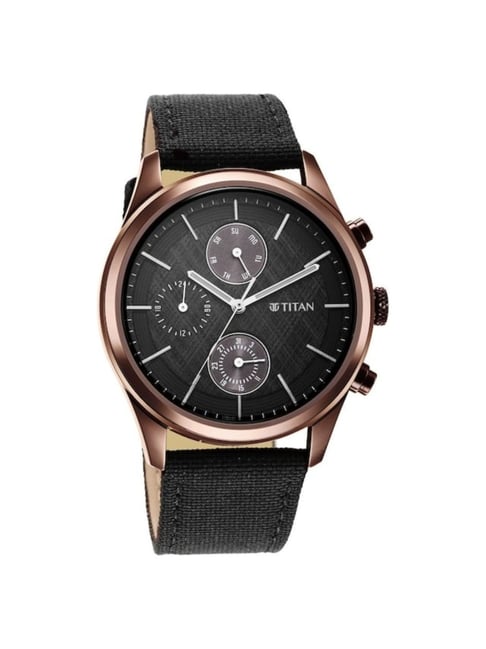 Titan NR1805QP01 Neo Splash Chronograph Watch for Men