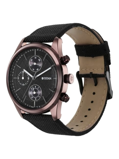 Titan NR1805QP01 Neo Splash Chronograph Watch for Men