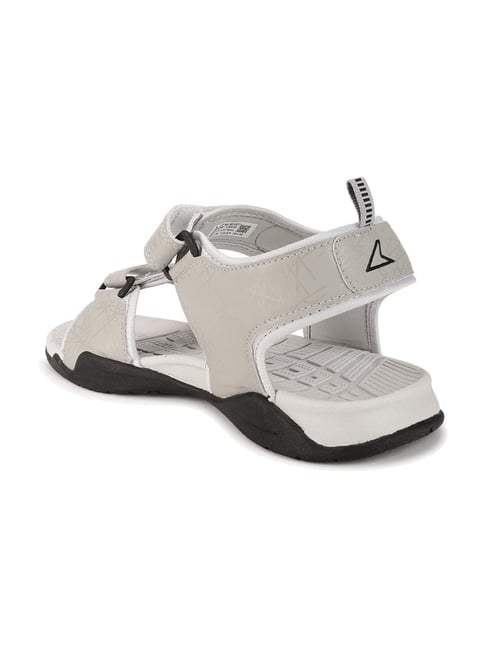Grey Sandals & Floaters for Men by Power