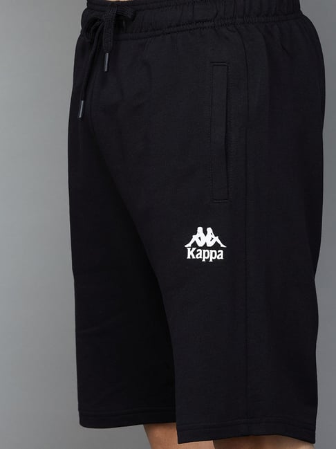 KAPPA Shorts for Men in Black