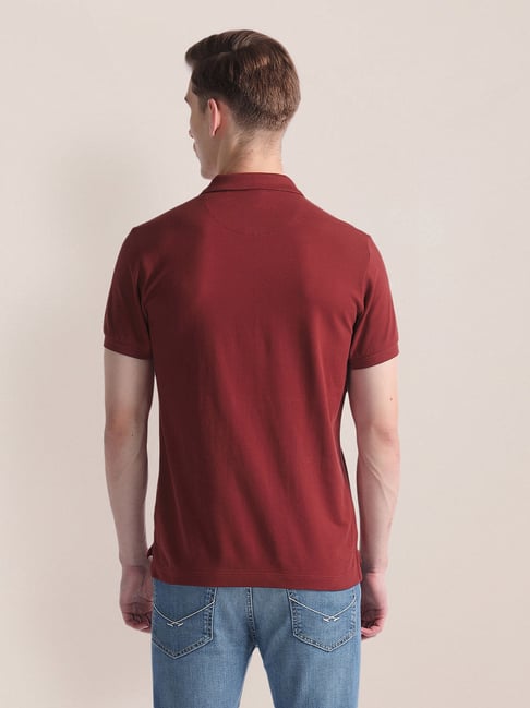 U.S. Polo Assn. Maroon T-shirts & Polos for Men