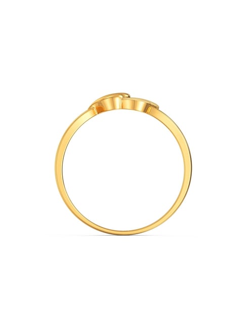 Buy Joyalukkas 22k Delicate Gold Ring for Women Online At Best Price ...