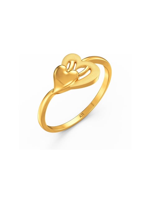 Buy Joyalukkas 22k Delicate Gold Ring for Women Online At Best Price ...