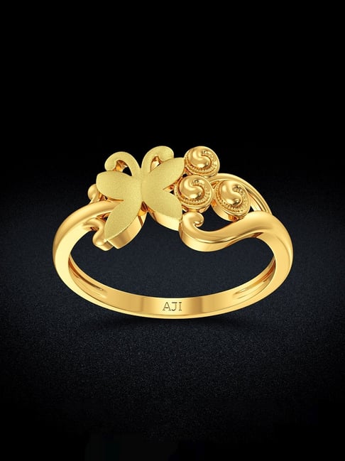 Buy Joyalukkas 22k Butterfly Gold Ring for Women Online At Best Price ...