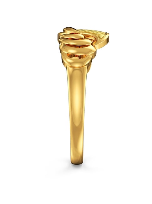 Buy Joyalukkas 22k Exquisiteness Gold Ring for Women Online At Best ...