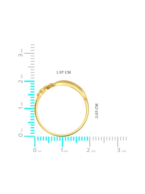 Buy Joyalukkas 22k Exquisiteness Gold Ring for Women Online At Best ...