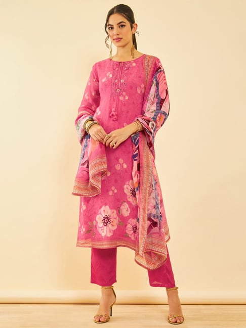 Women's Clothing Ethnic Wear Suits by Soch